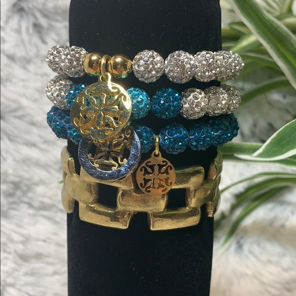 Rustic Cuff | Jewelry | 4 Rustic Cuff Bracelets Emerson Lot Gold Metal ...